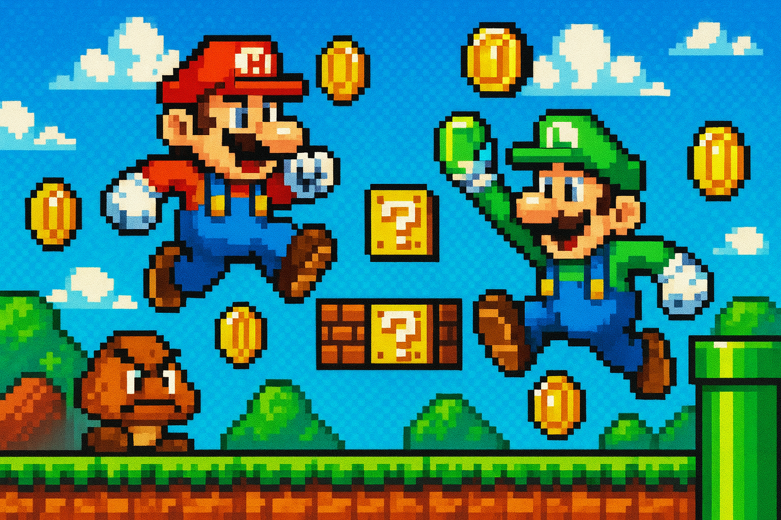 Mario Bros – Toys and Beers